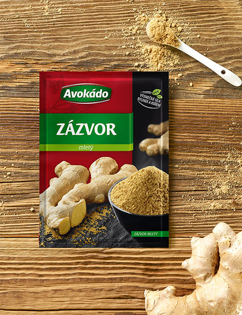 Zázvor mletý - Avokádo