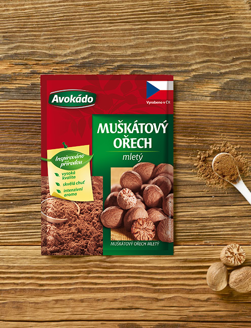 Muškátový ořech mletý - Avokádo